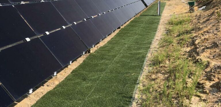 Solar Farms Embrace New Tool to Fight Soil Erosion - InstaTurf