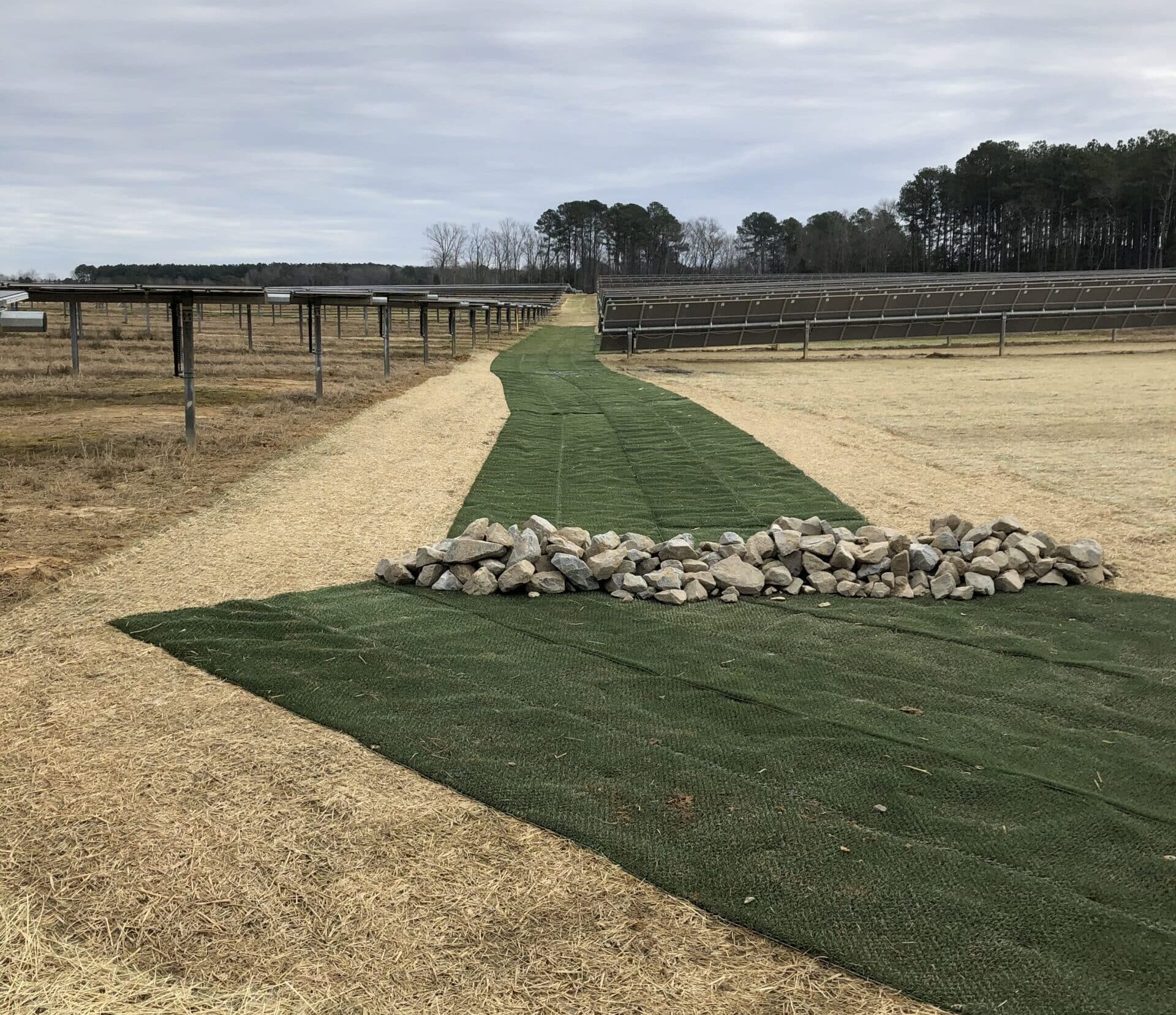 Pecan & Gutenberg Solar Farms - InstaTurf